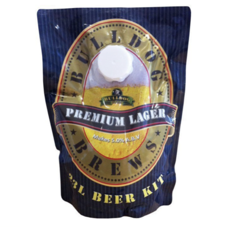 Premium Lager Bulldog Beer Kit - Brew Day