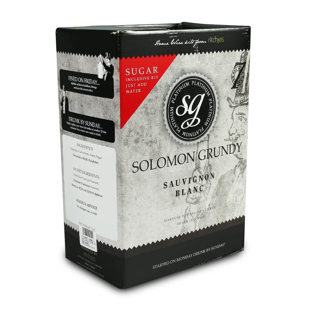 Solomon Grundy Cabernet Sauvignon Platinum Wine Kit - Brew Day