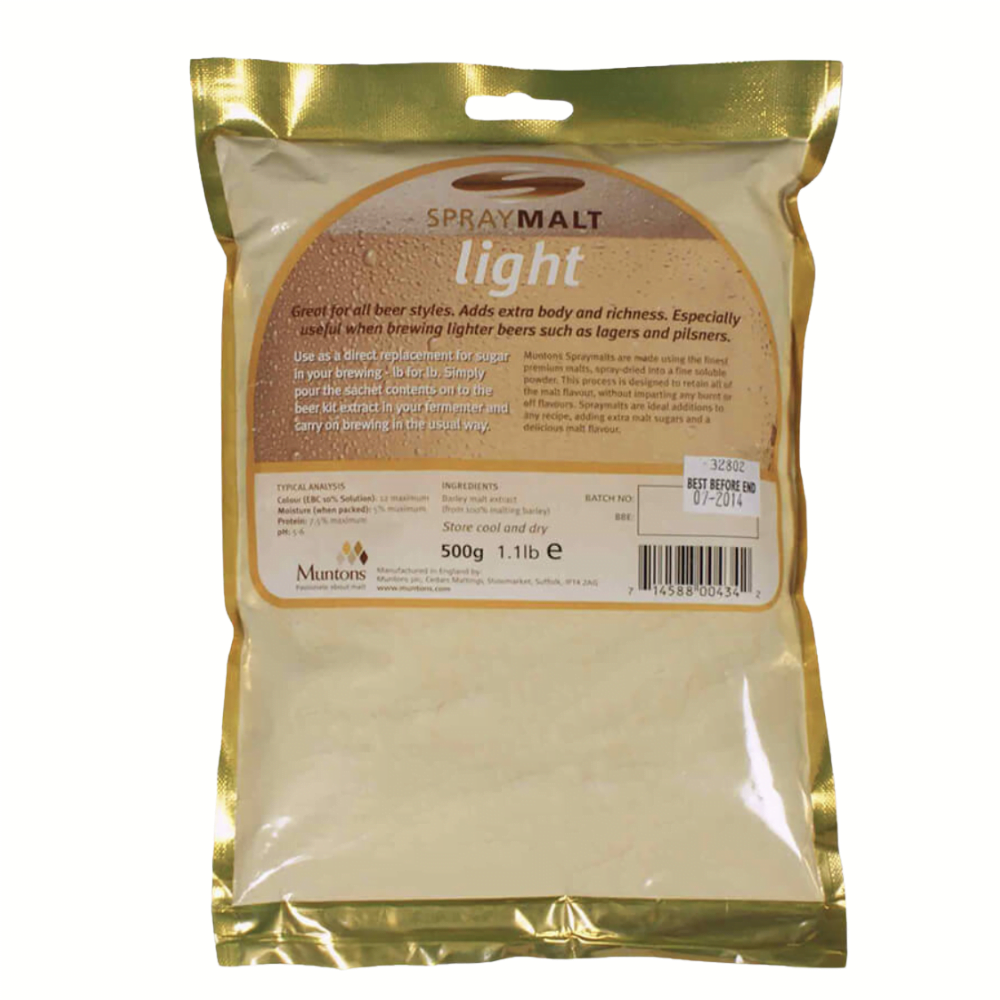 Dried Malt Extract - DME Fermentable For Home Brewing - Brew Day